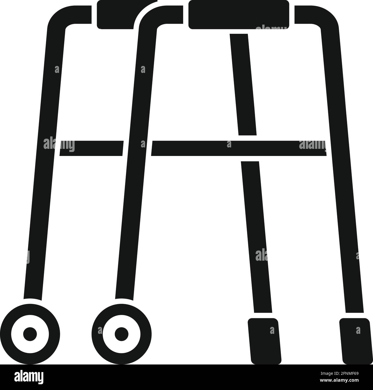Walking support icon, simple style Stock Vector Image & Art - Alamy