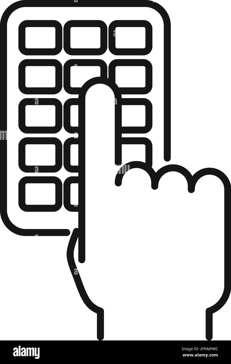 Automatic telephone exchange Stock Vector Images - Alamy