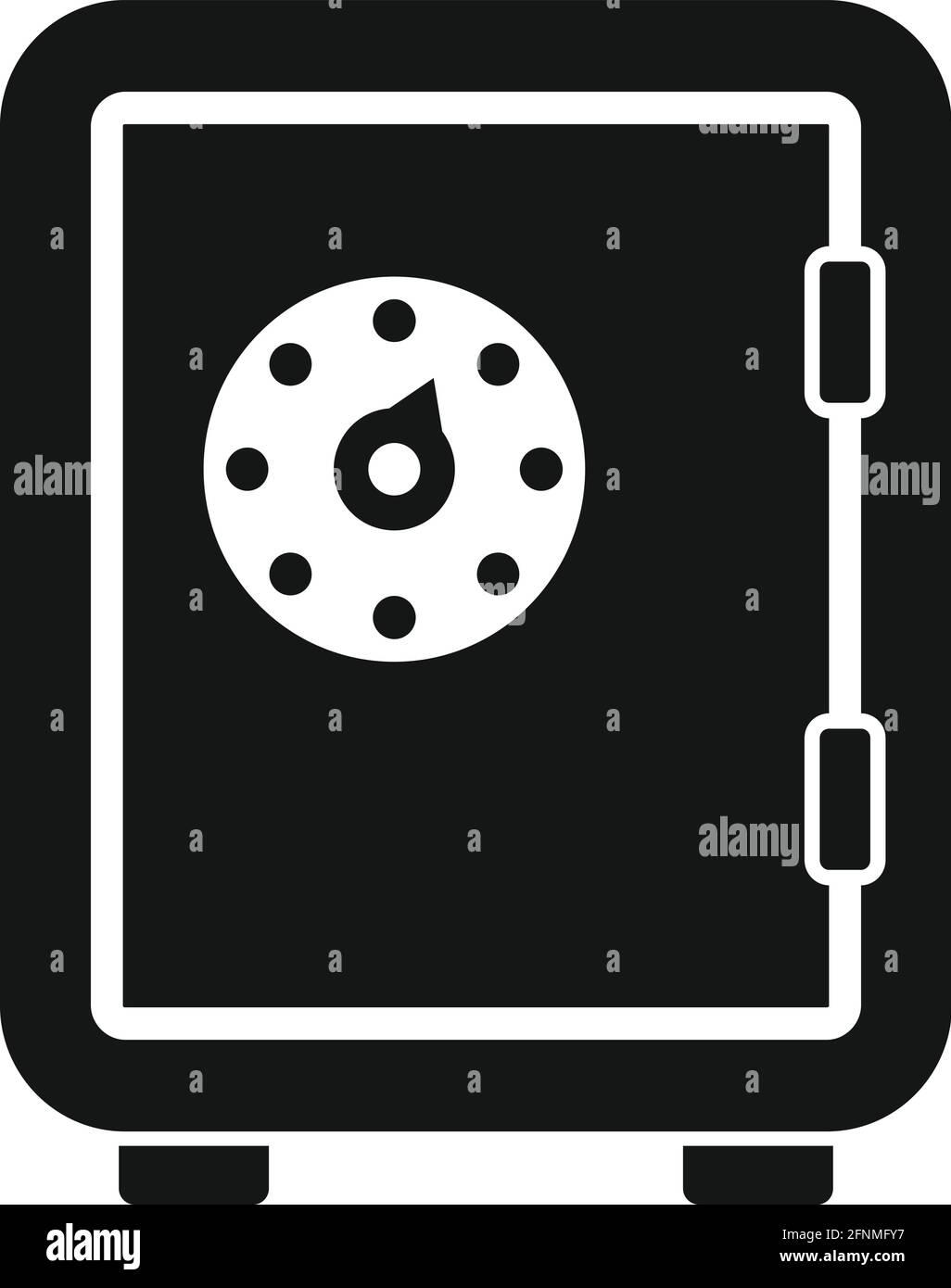 Security service money safe icon, simple style Stock Vector Image & Art ...