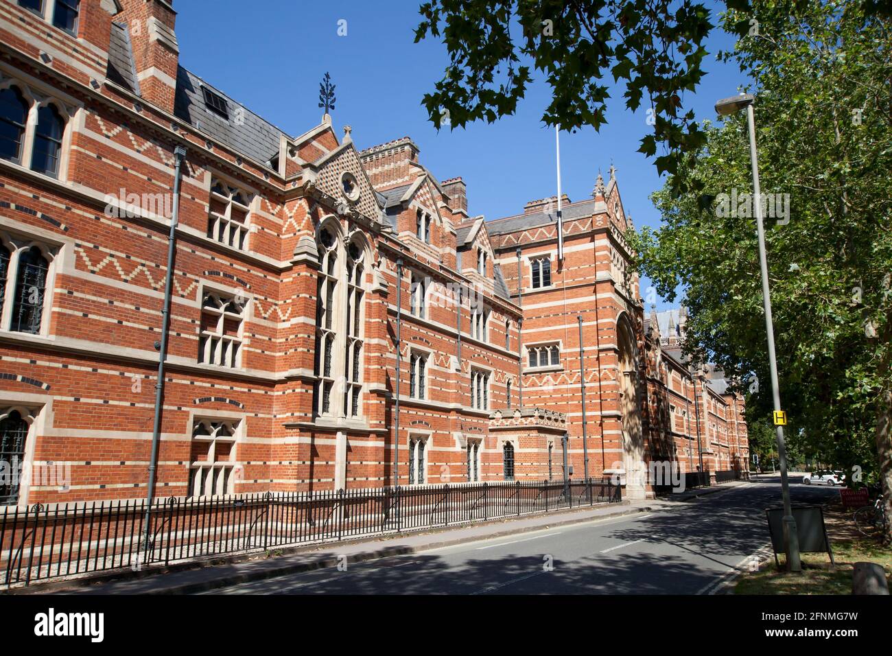 The Keble College in Oxford, part of The University of Oxford in the UK ...