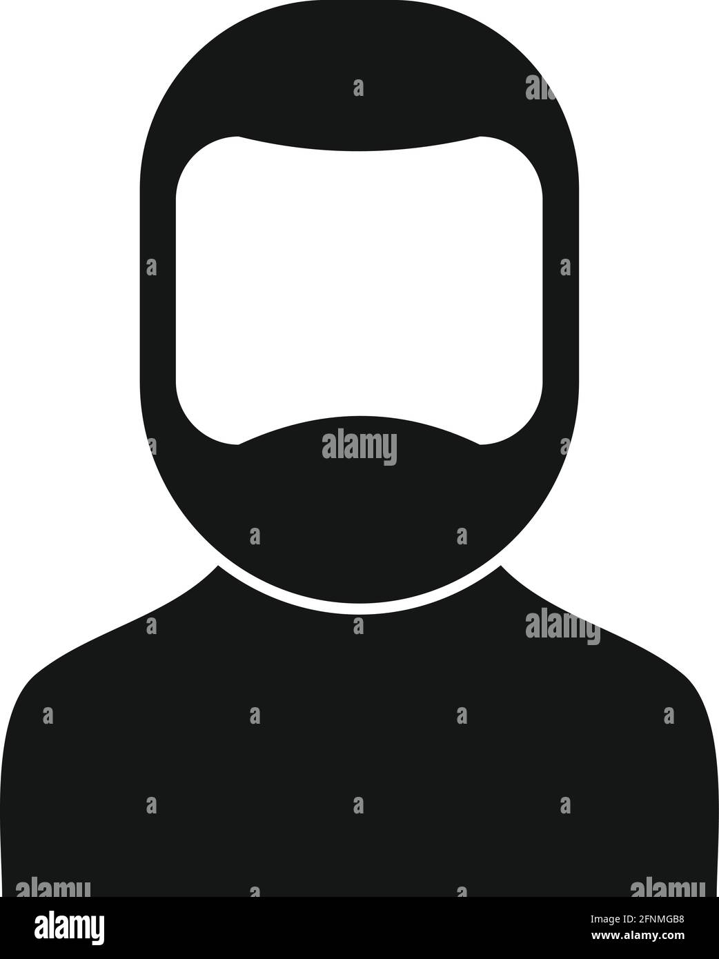 Senior man icon, simple style Stock Vector Image & Art - Alamy