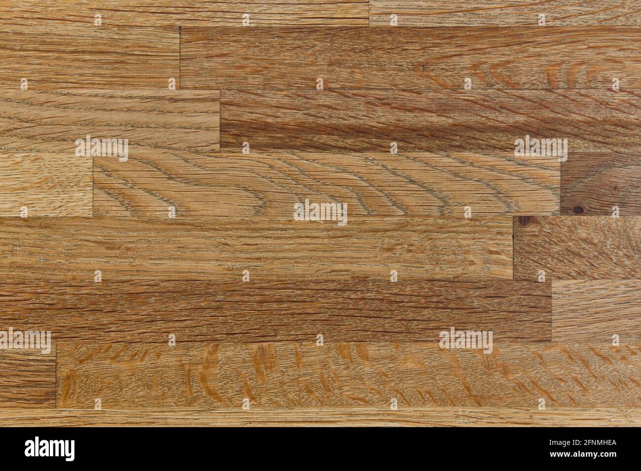 Assembled natural oak wooden blocks. Wood textured structure background ...