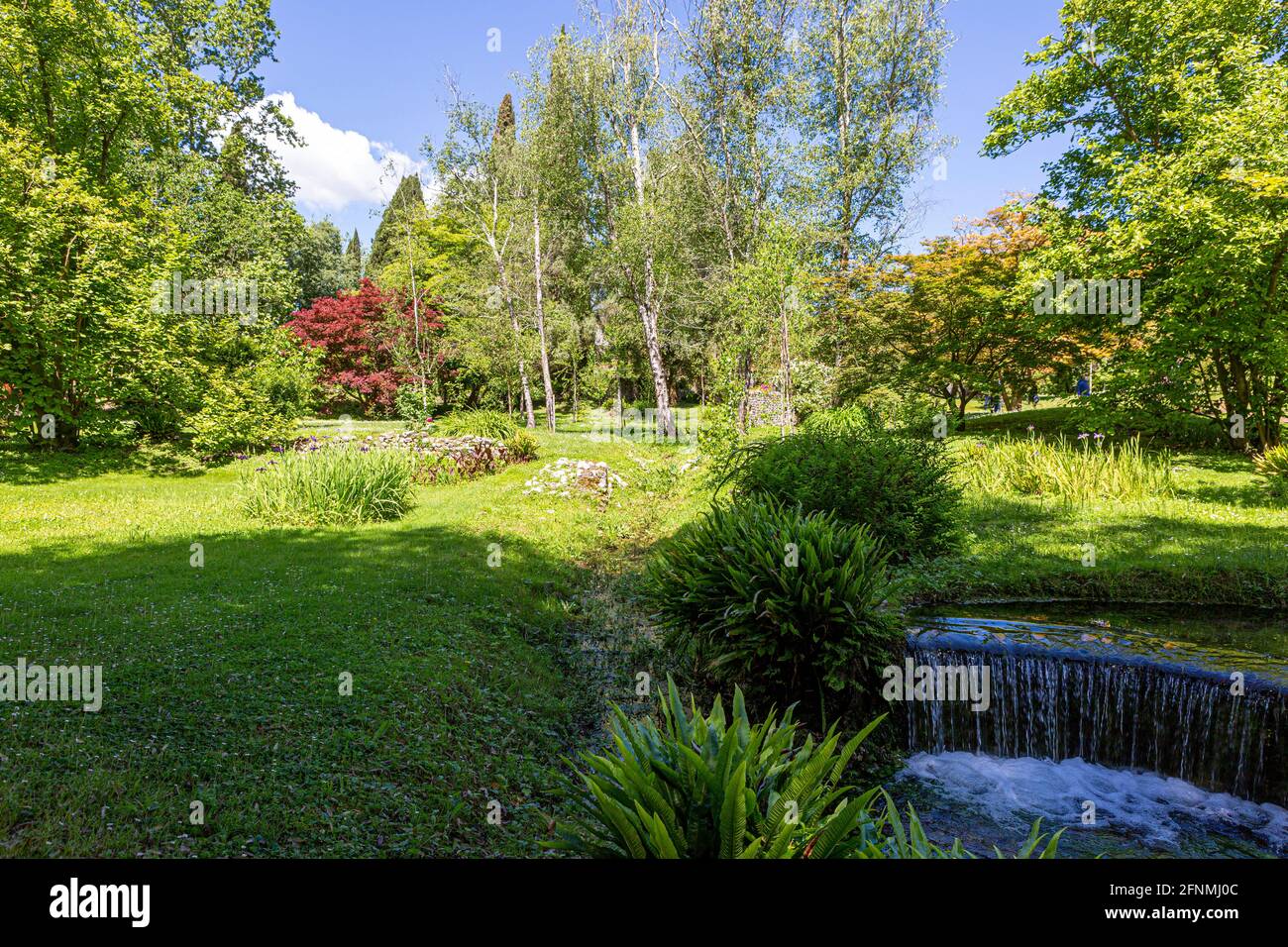 Garden of Ninfa Stock Photo - Alamy