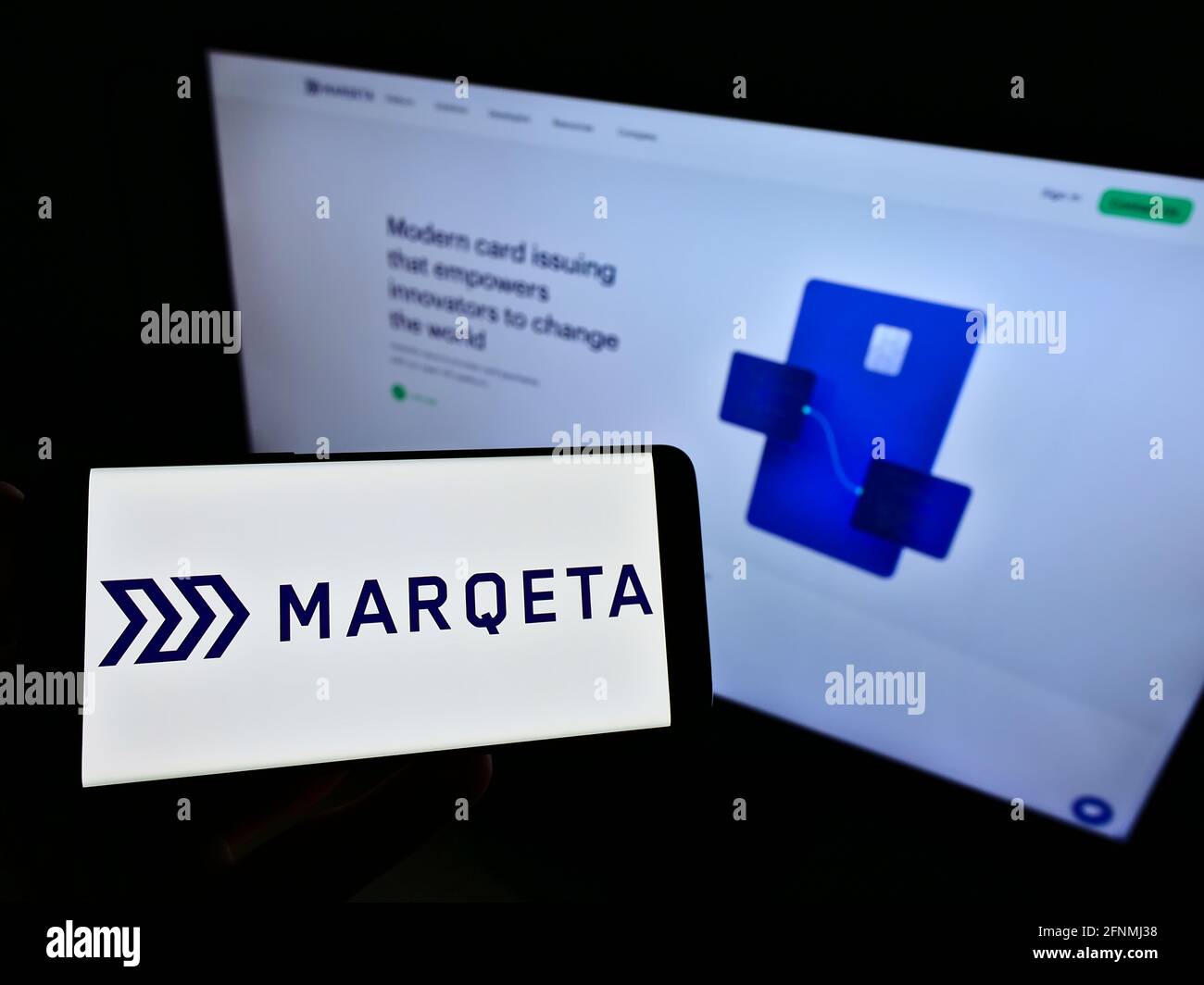 Marqeta logo hi-res stock photography and images - Alamy