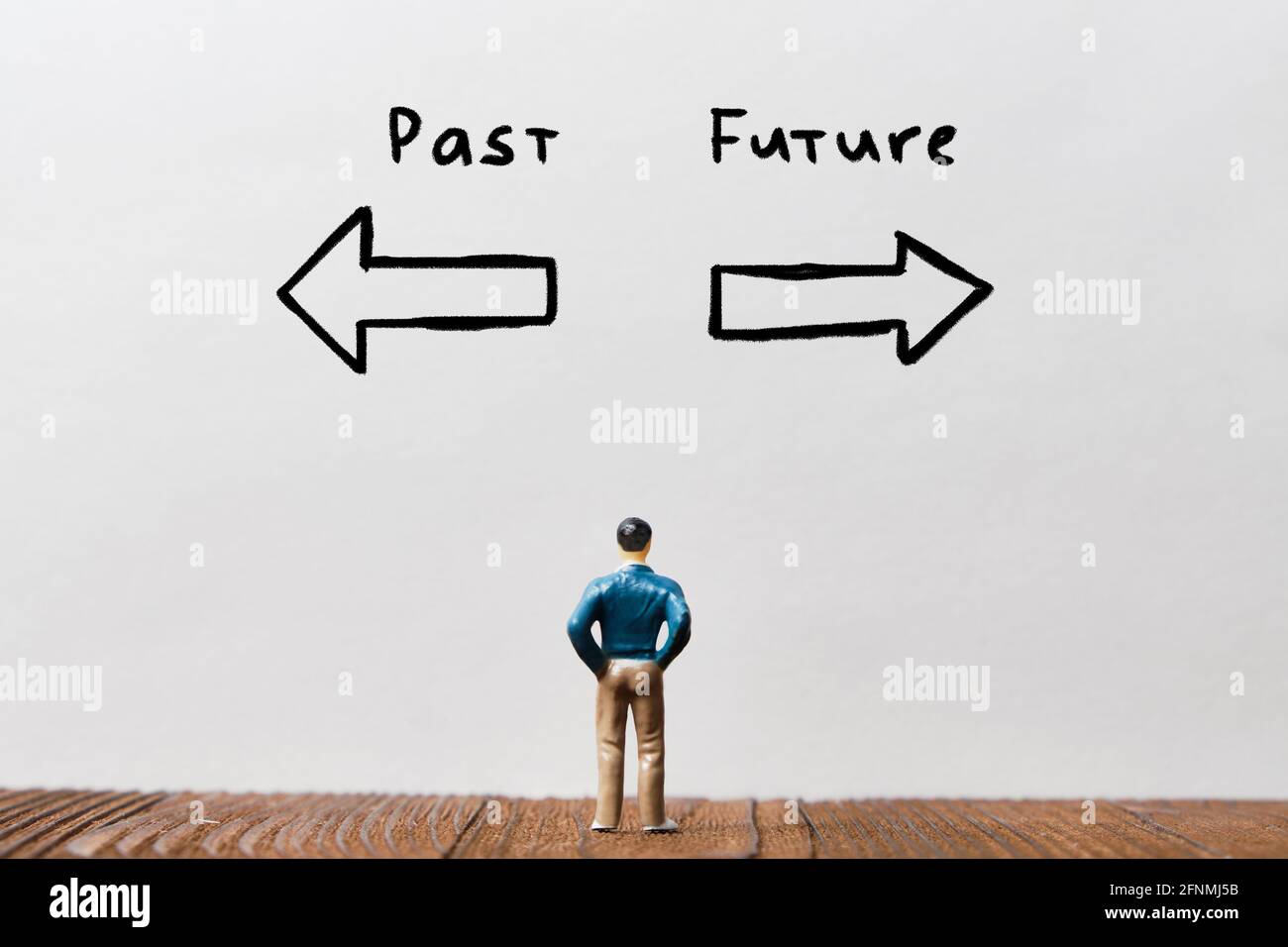 Past present future person hi-res stock photography and images - Alamy