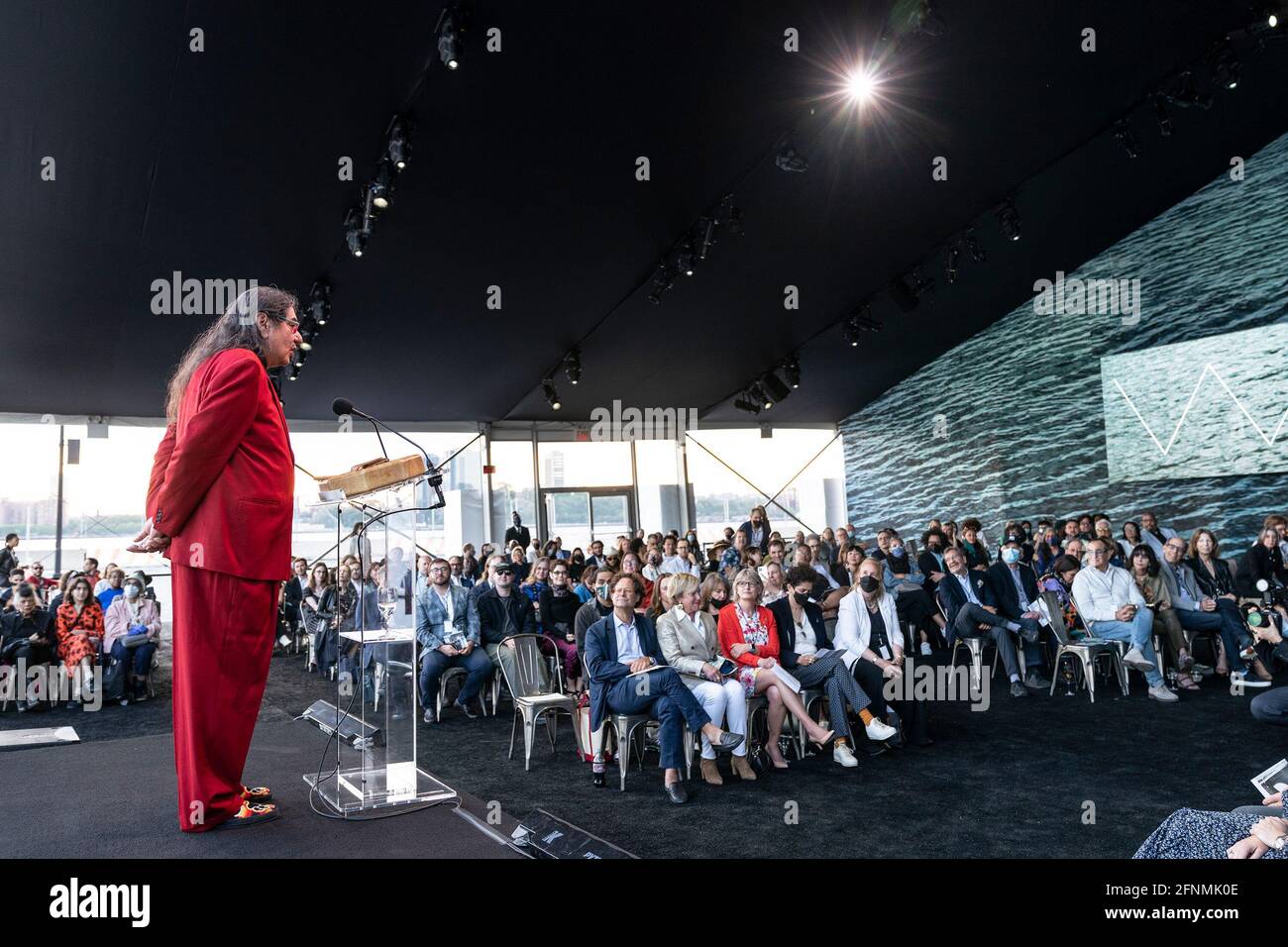 George Stonefish of American Indian Community House speaks at ...