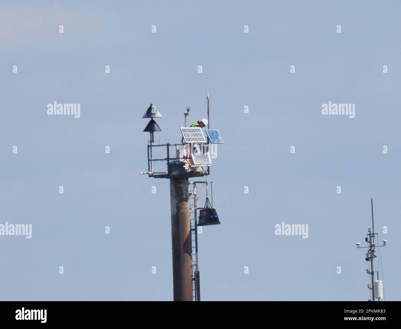 Sheerness, Kent, UK. 18th May, 2021. Vessel 'Forth Umpire' performs ...