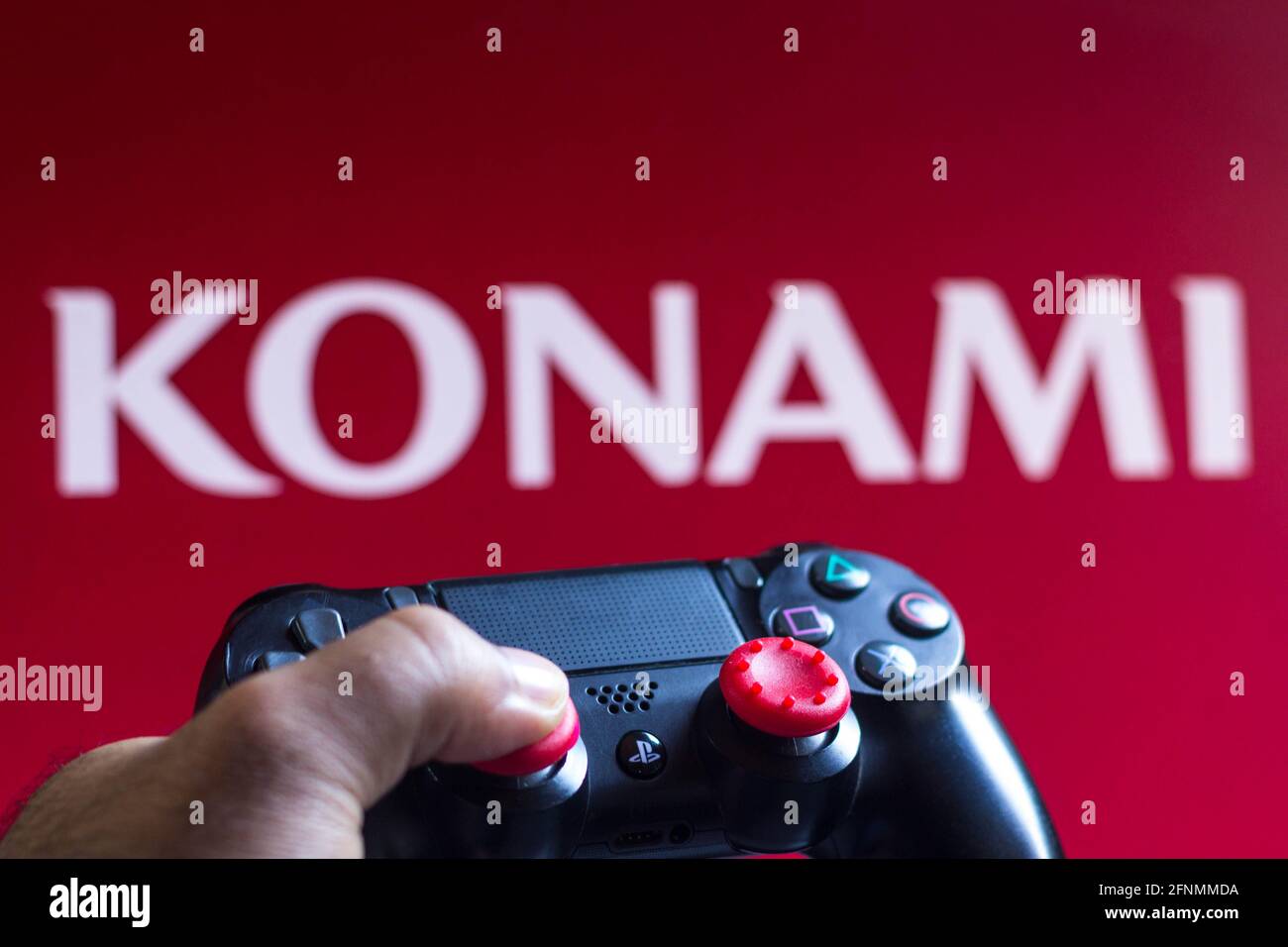 Konami logo hi-res stock photography and images - Alamy