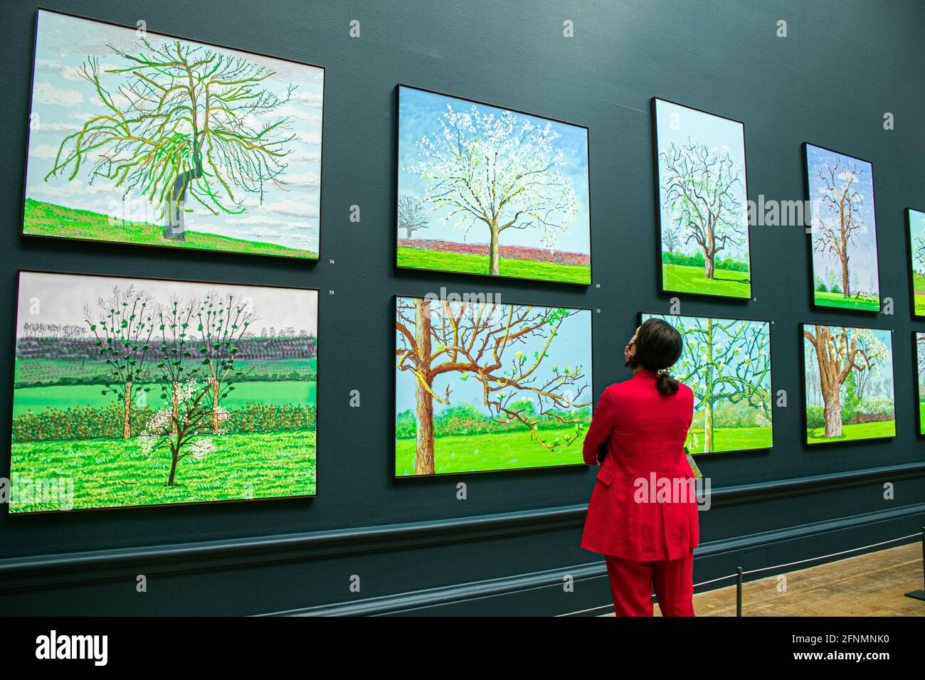 David hockney painting hi-res stock photography and images - Alamy