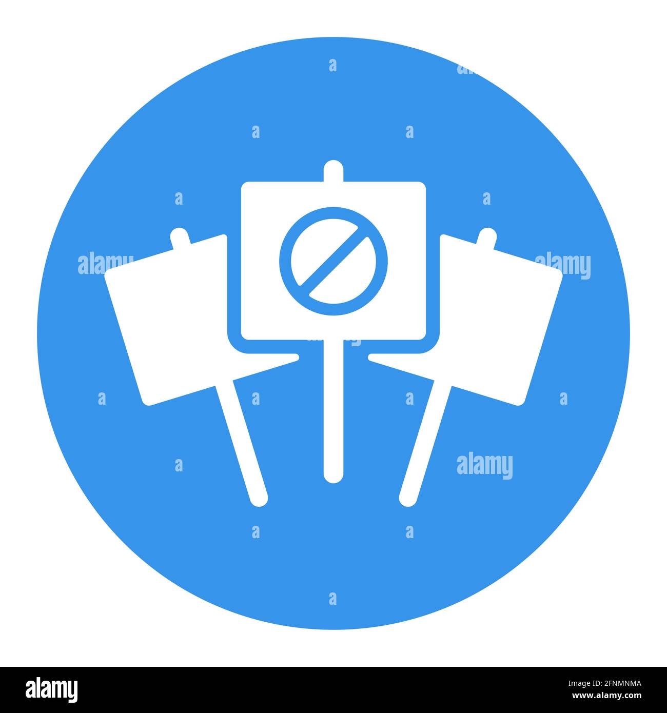 Three placard, big sign, banner, card vector white glyph icon ...