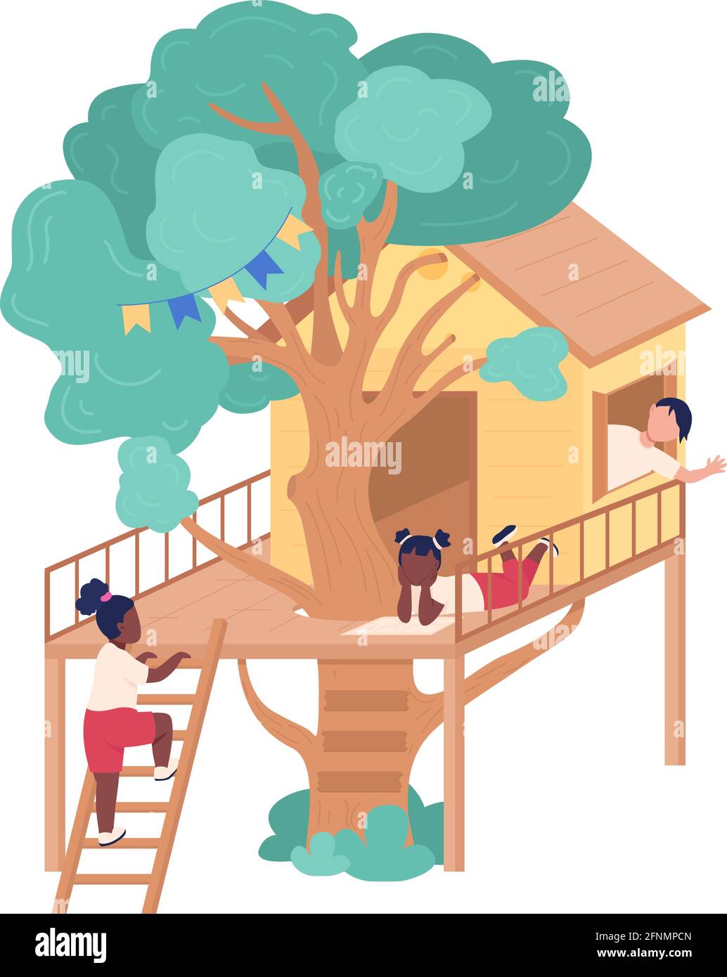 Cartoon fort hi-res stock photography and images - Alamy