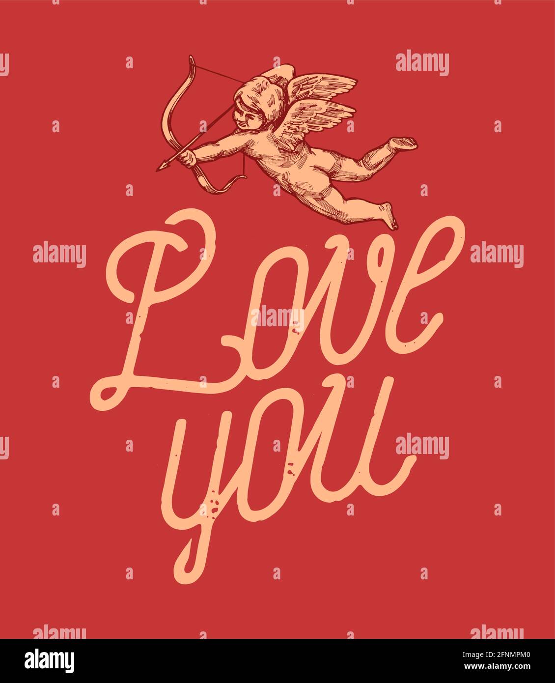 Cupid card hi-res stock photography and images - Alamy