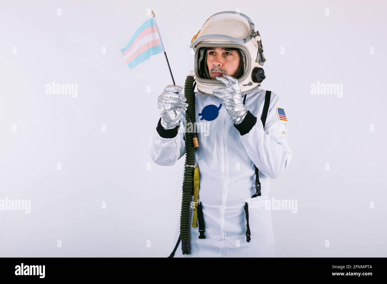 Transgender flag hi-res stock photography and images - Alamy