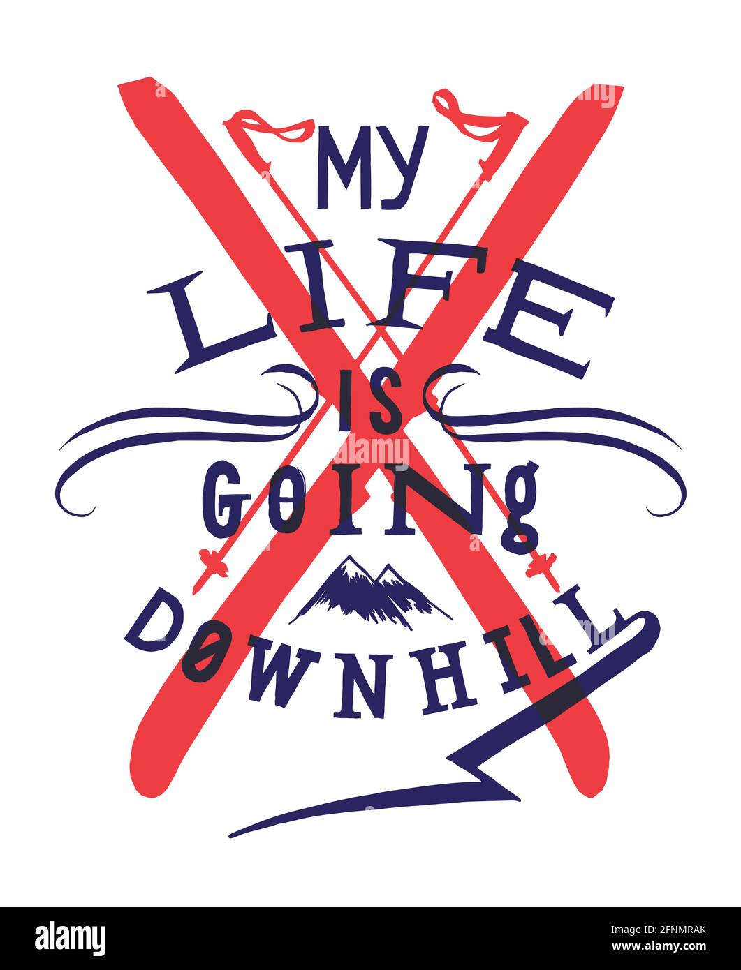 Crossed Skis Logo