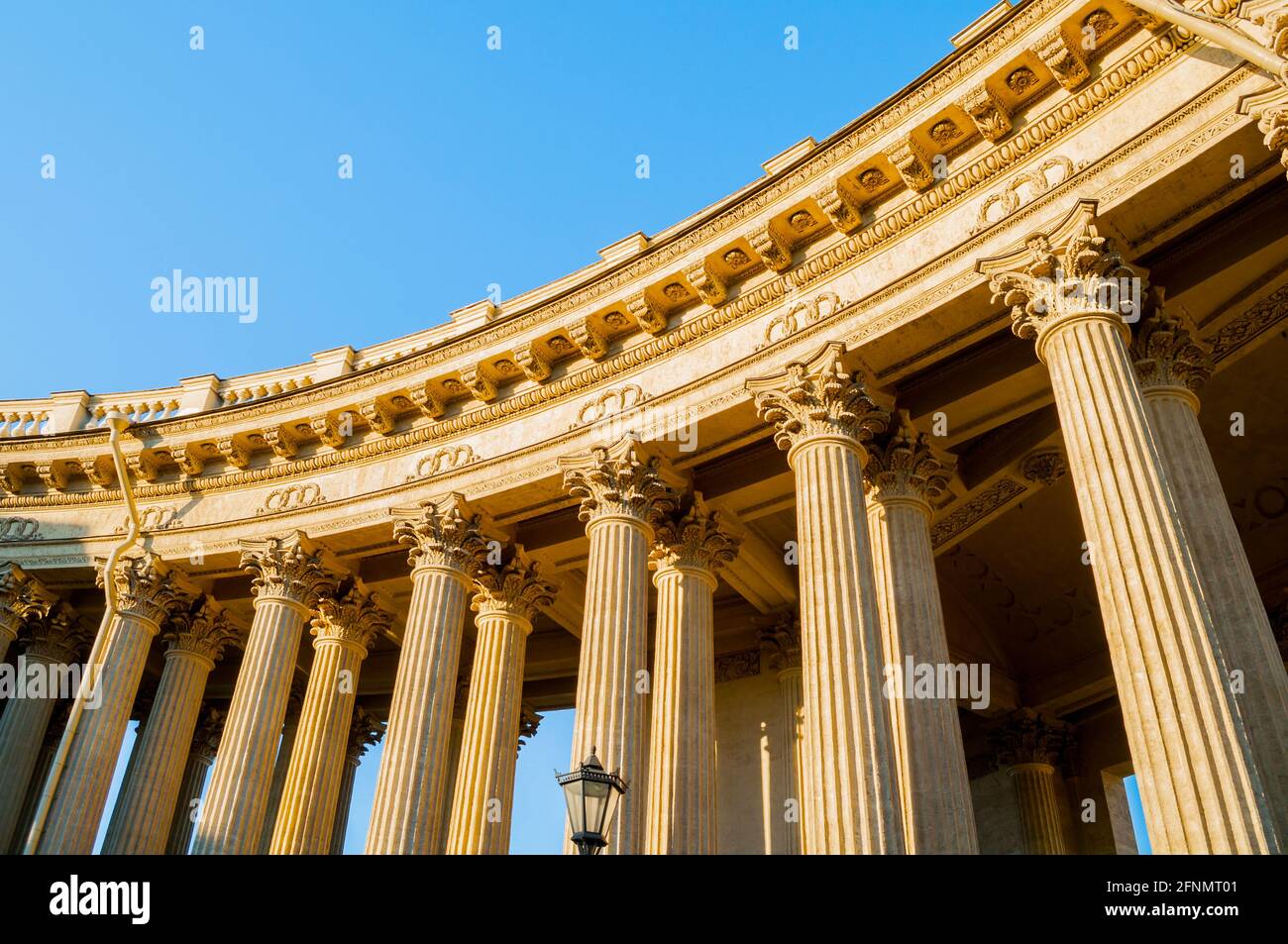 Kazan Cathedral colonnade in St Petersburg Russia Stock Photo - Alamy