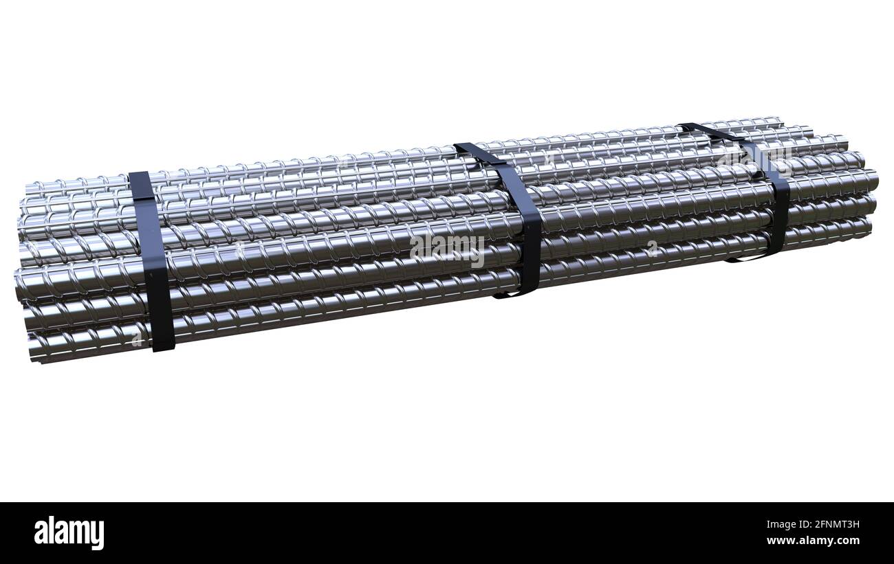 Reinforcing steel Cut Out Stock Images & Pictures - Alamy