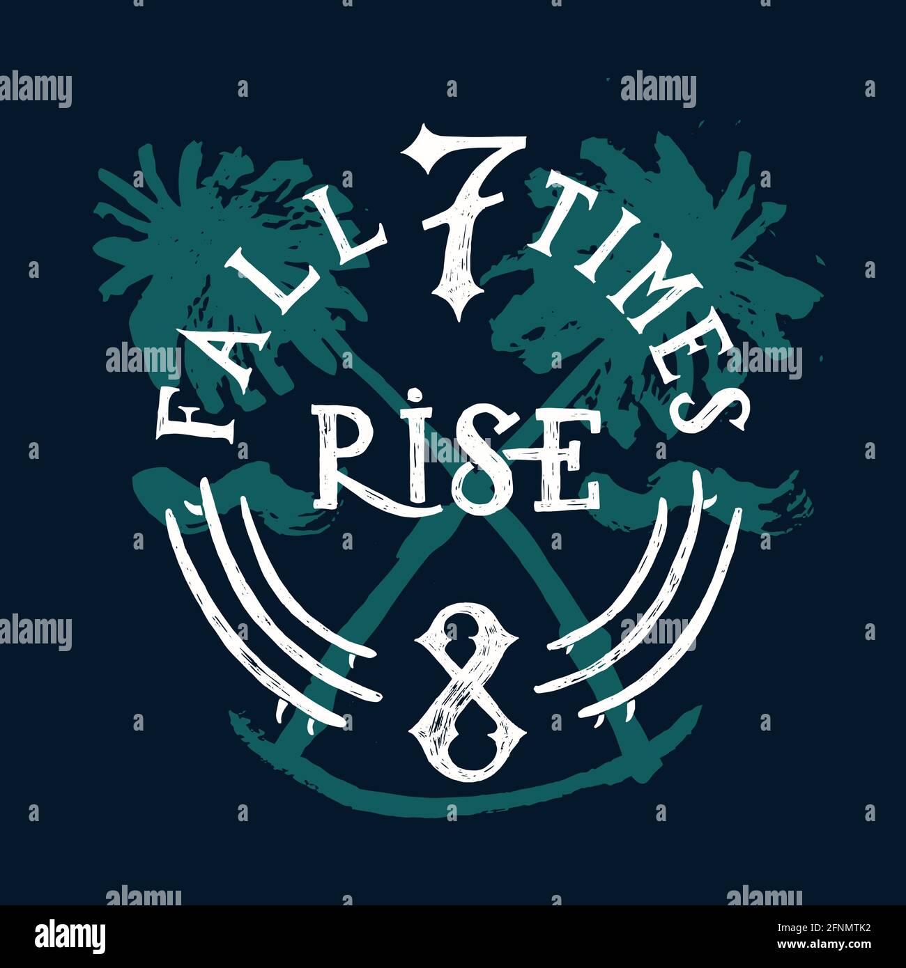 7 waves Stock Vector Images - Alamy