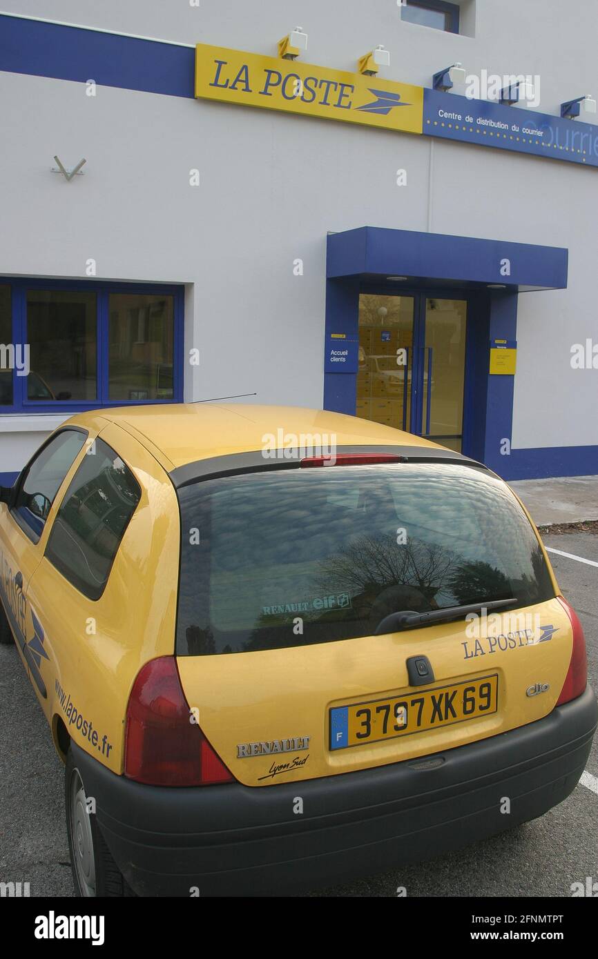 La Poste, illustration, France, circa 2000 Stock Photo - Alamy
