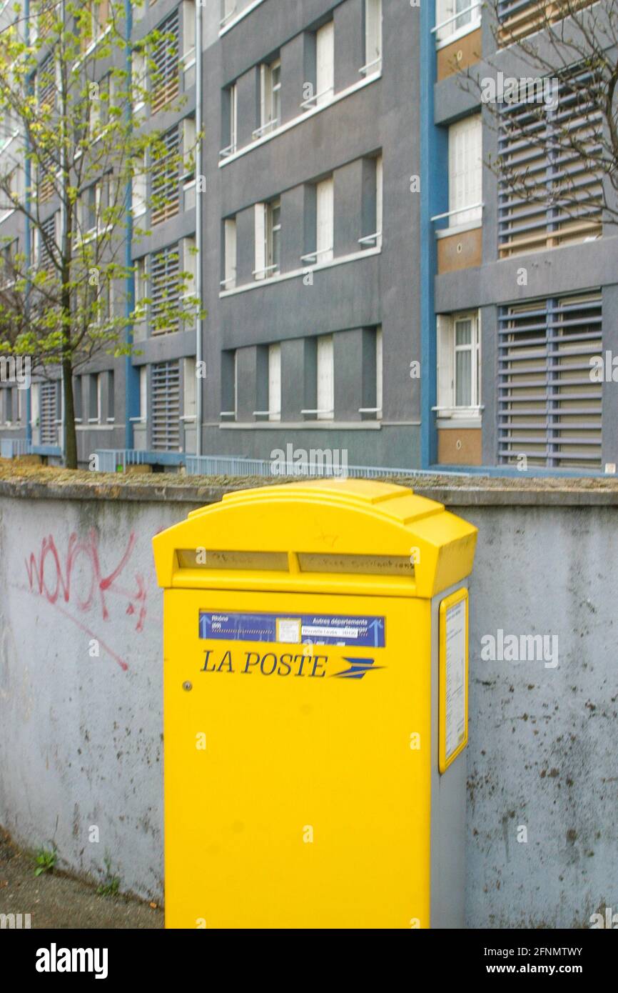 La Poste, illustration, France, circa 2000 Stock Photo - Alamy