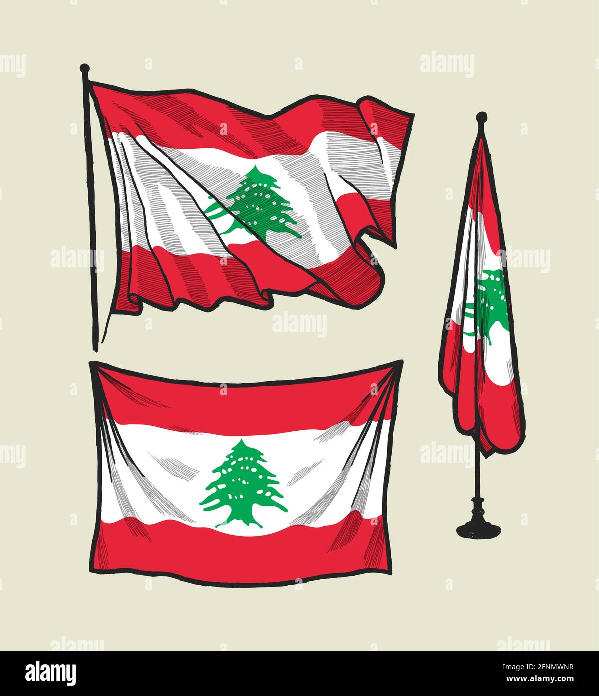 The band on the wall Stock Vector Images - Alamy