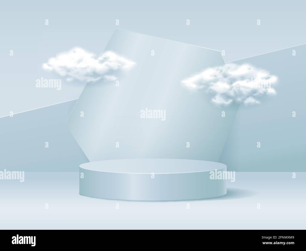 Mock up 3d stage Stock Vector Images - Alamy