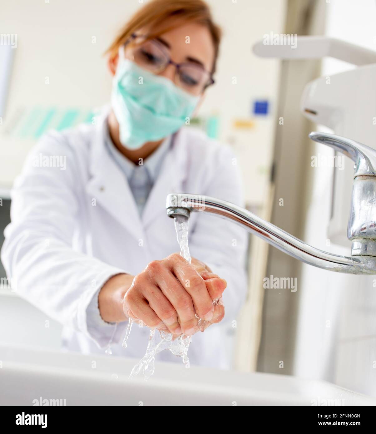 Close up doctors working in hi-res stock photography and images - Alamy