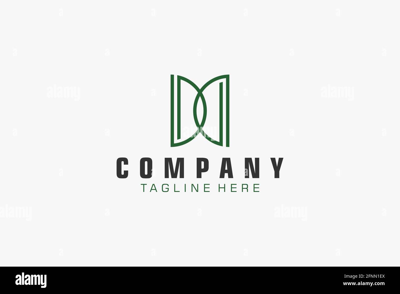 Abstract Initial Letter D or DM Logo. Usable for Business, Technology ...