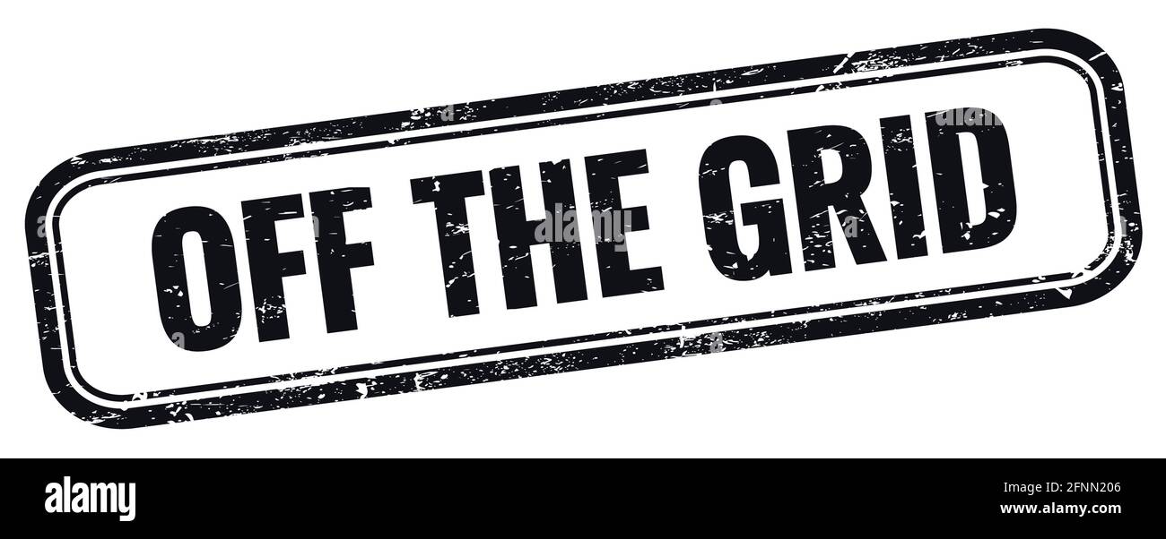Off the grid stamp hi-res stock photography and images - Alamy