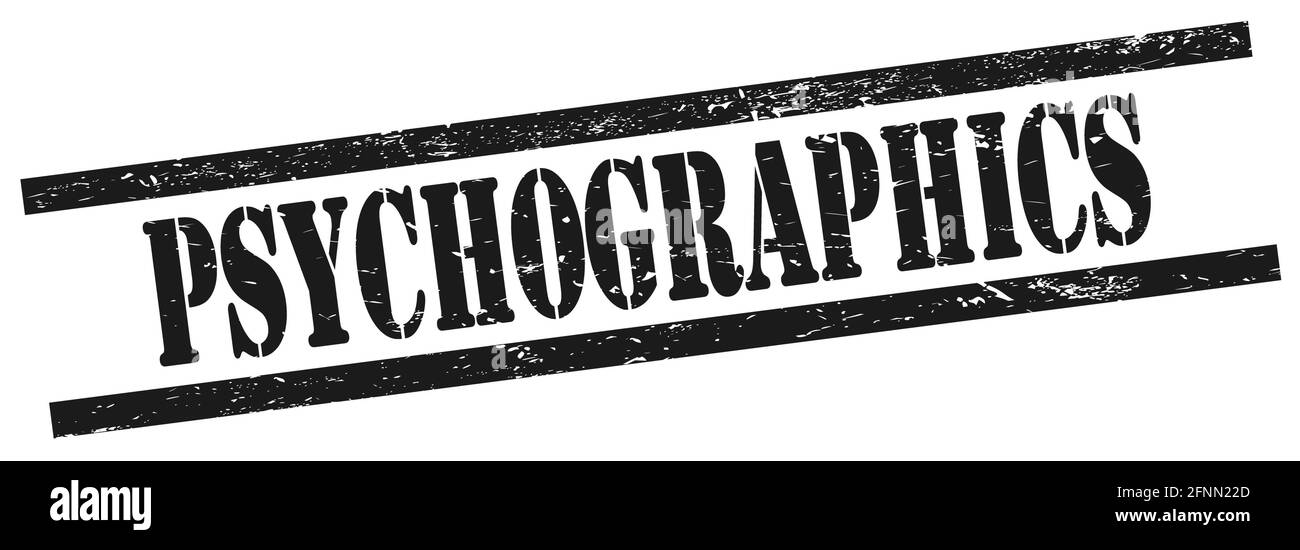 Psychographics stamp Black and White Stock Photos & Images - Alamy