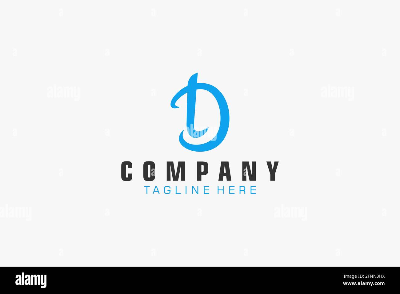 Abstract Initial Letter DT Logo. Usable for Business, Technology and ...