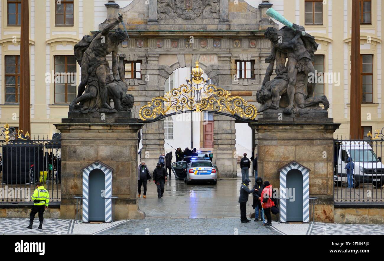 Filming of Amazon TV Series Jack Ryan ("American James Bond") in Prague ...