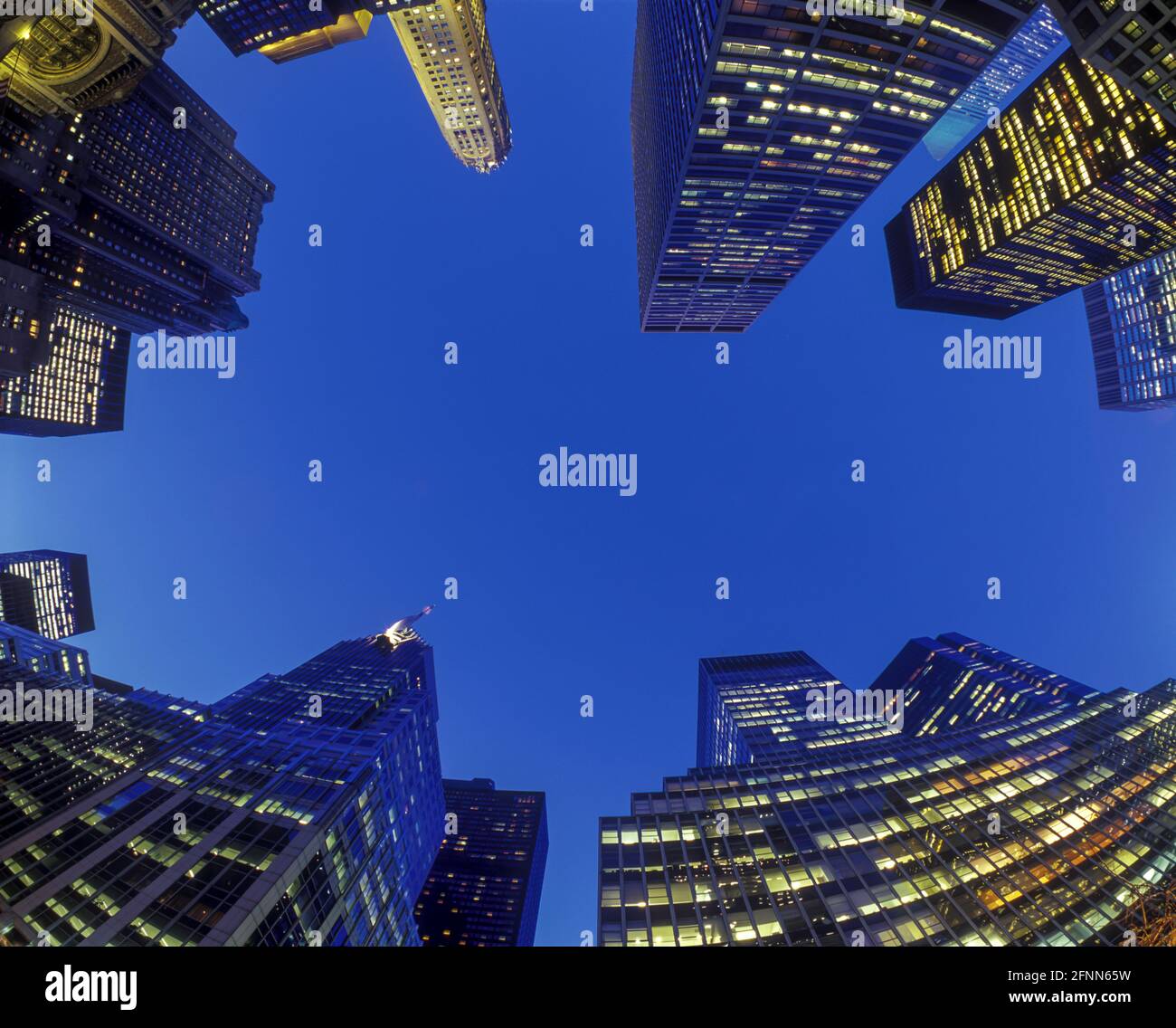 2005 HISTORICAL TALL OFFICE BUILDINGS PARK AVENUE MIDTOWN MANHATTAN NEW ...