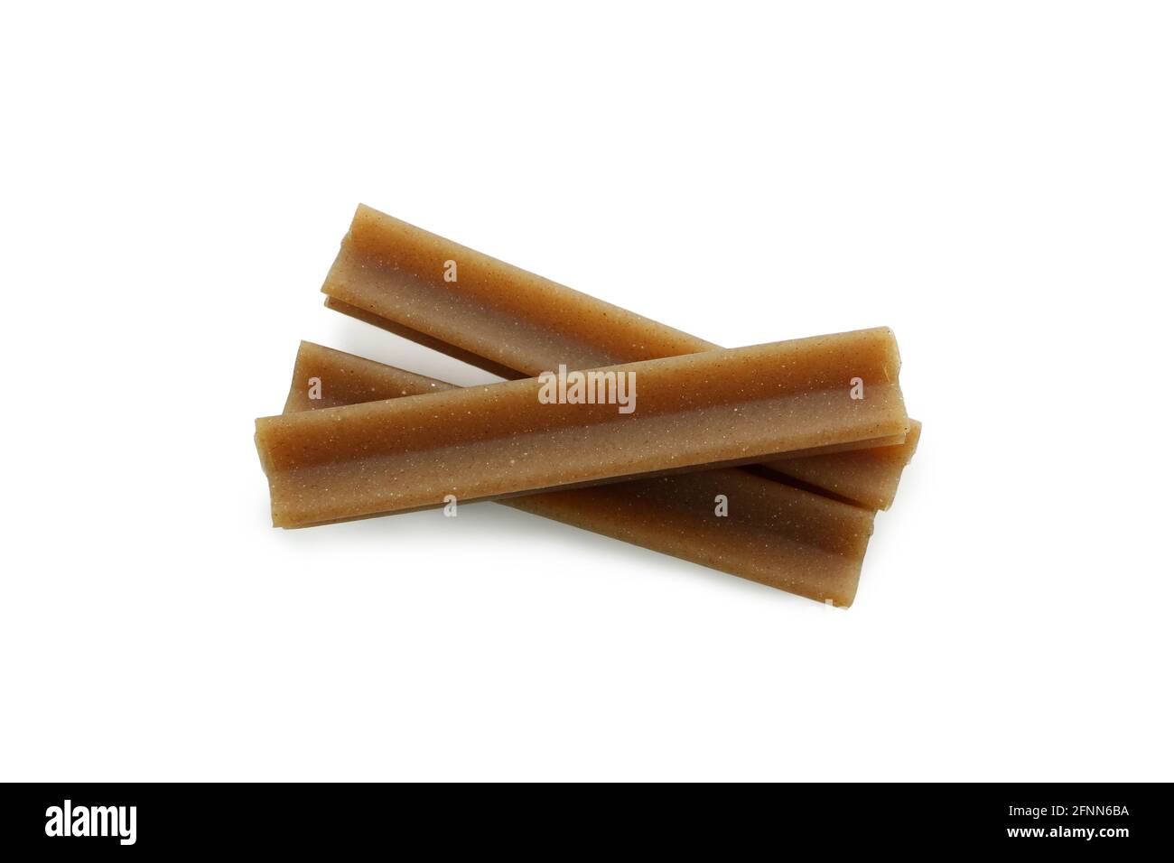 Dry pet feed isolated on white background Stock Photo - Alamy