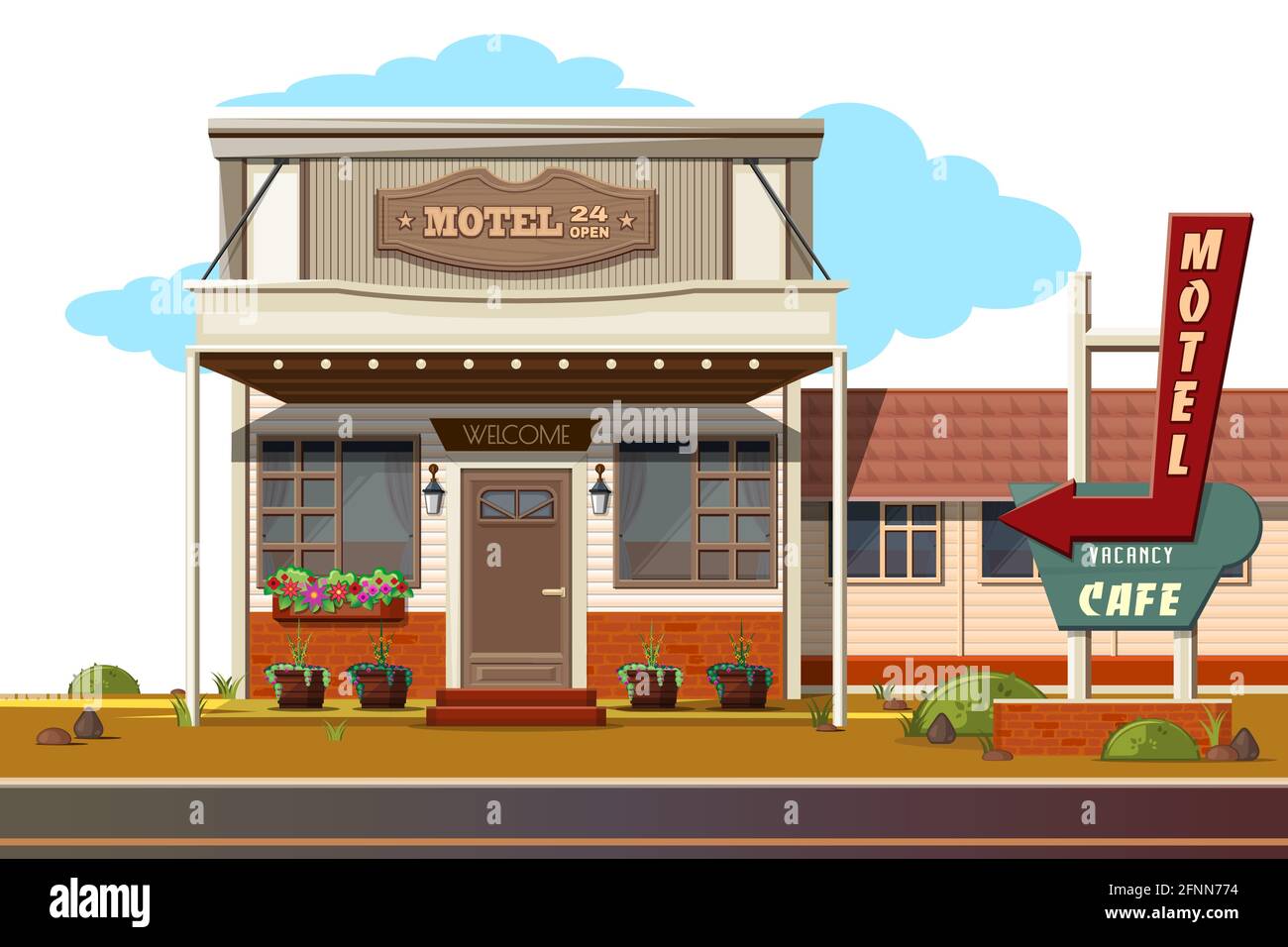 Motel Clipart