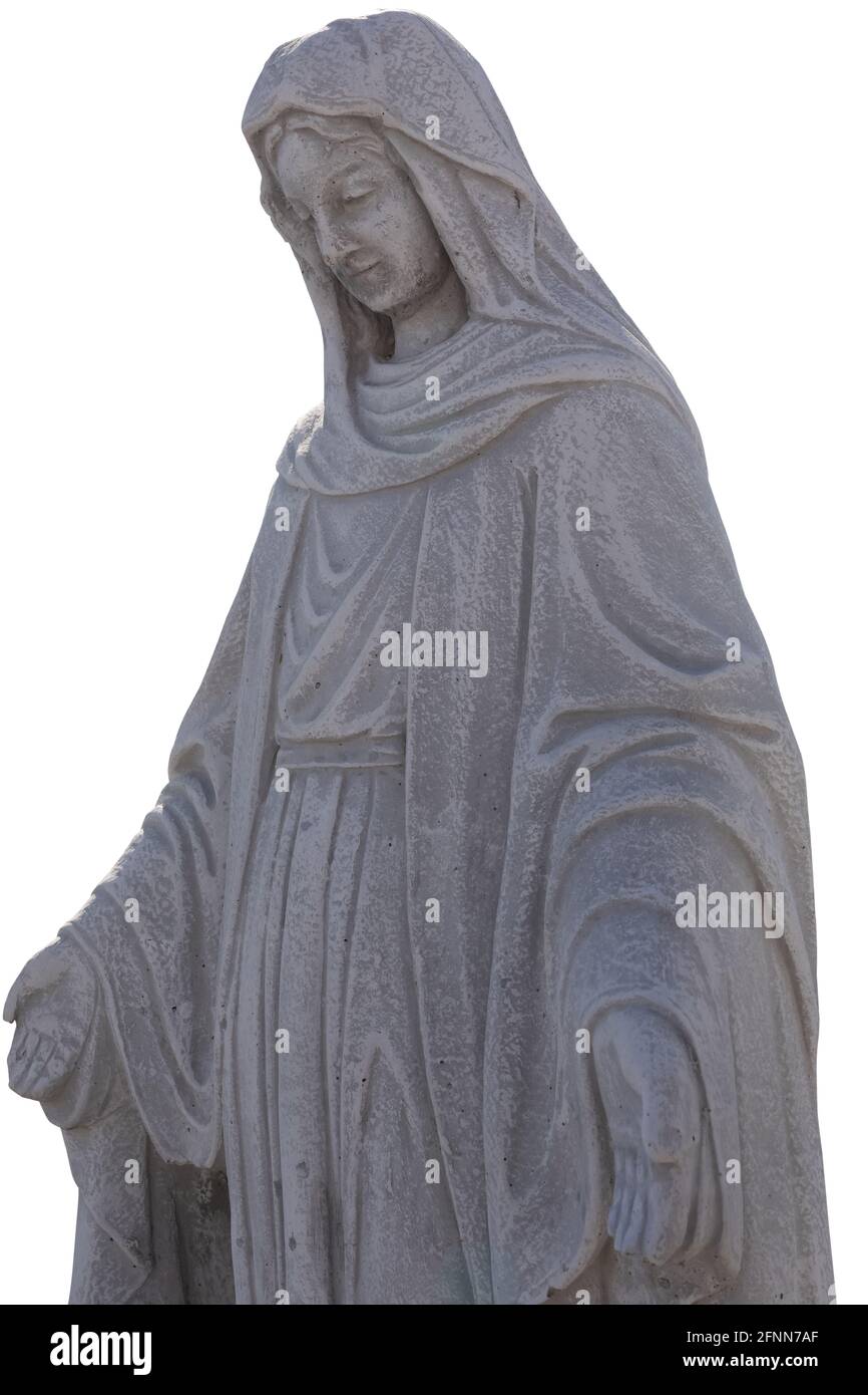 Ancient virgin mary sculpture hi-res stock photography and images - Alamy