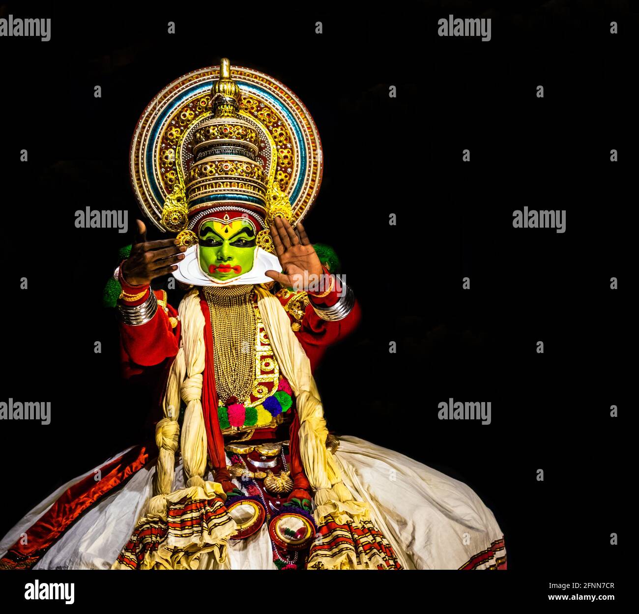 This image is the posture and facial expression of famous indian ...