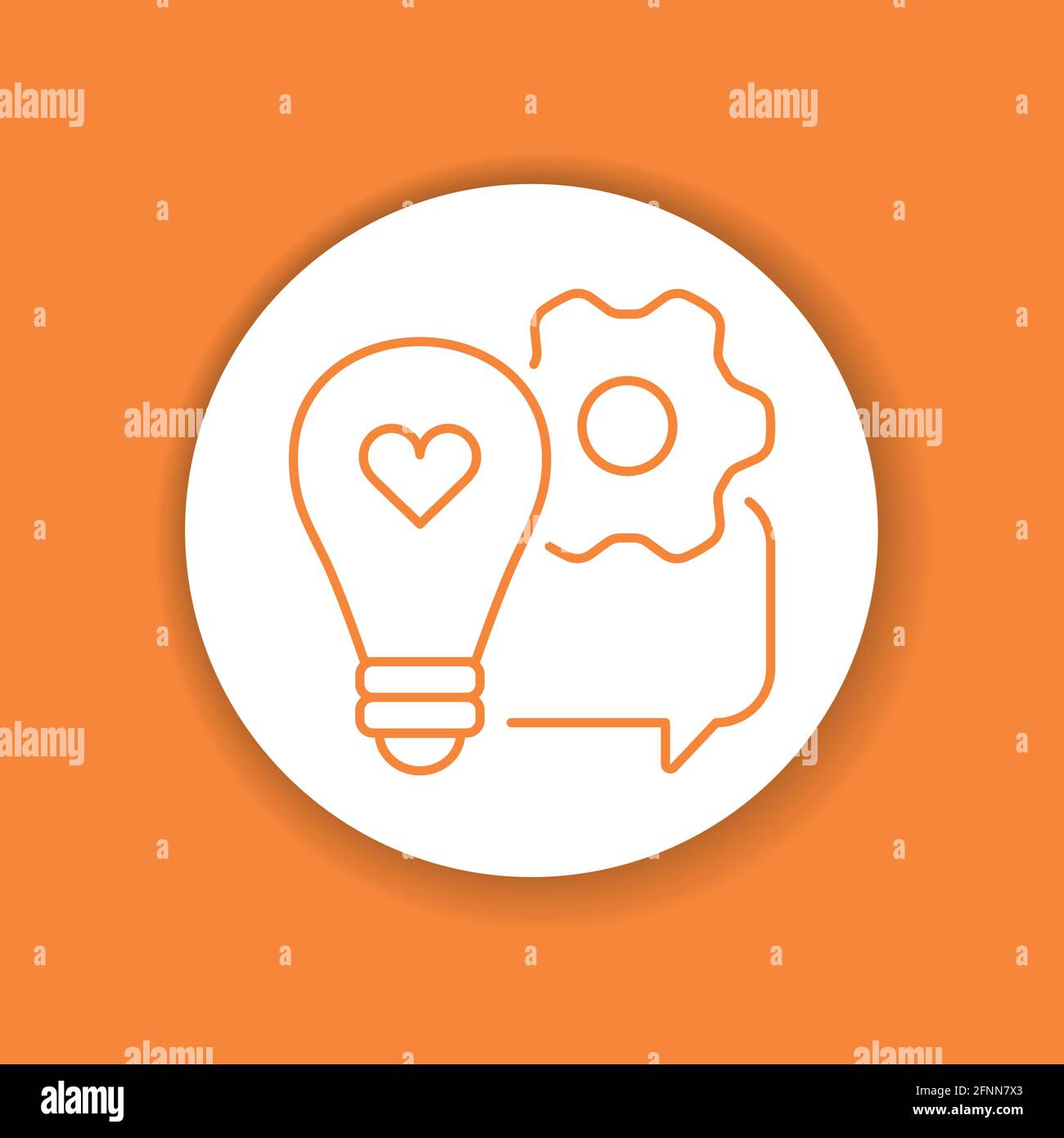 Creativity color glyph icon. Soft skills. Pictogram for web, mobile app ...