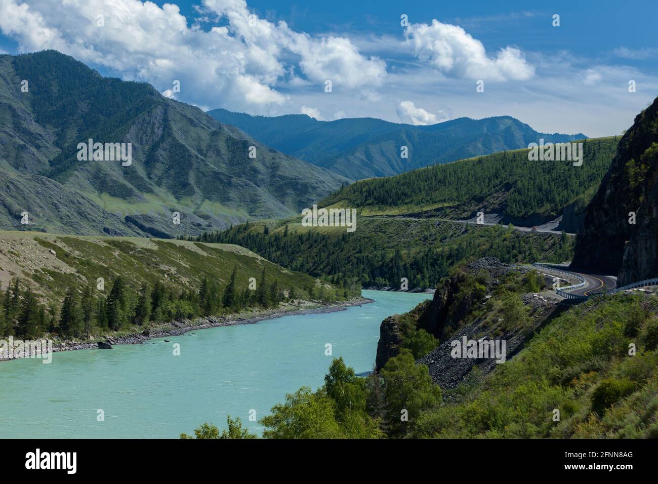 Altai mountain landscape hi-res stock photography and images - Alamy