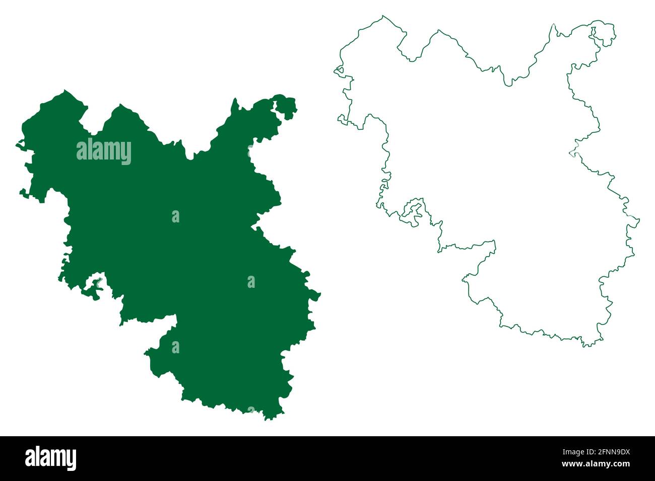 Sagar district (Madhya Pradesh State, Sagar division, Republic of India ...