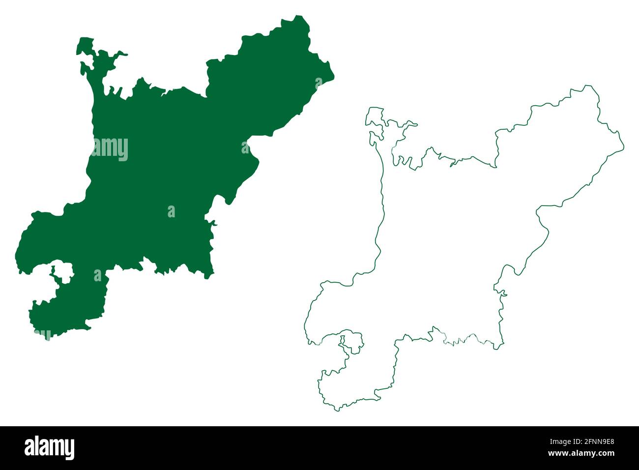 Chhatarpur district (Madhya Pradesh State, Sagar division, Republic of ...