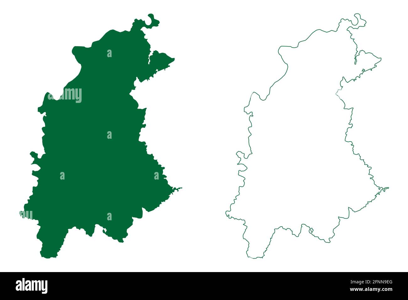 Panna district (Madhya Pradesh State, Sagar division, Republic of India ...