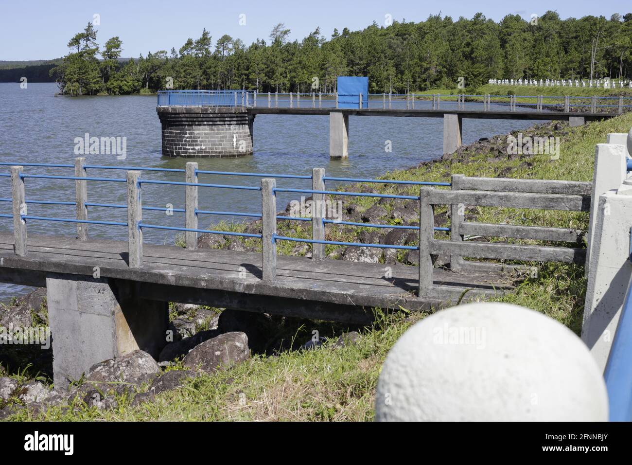 Mare aux Vacoas is the largest reservoir in Mauritius Stock Photo - Alamy