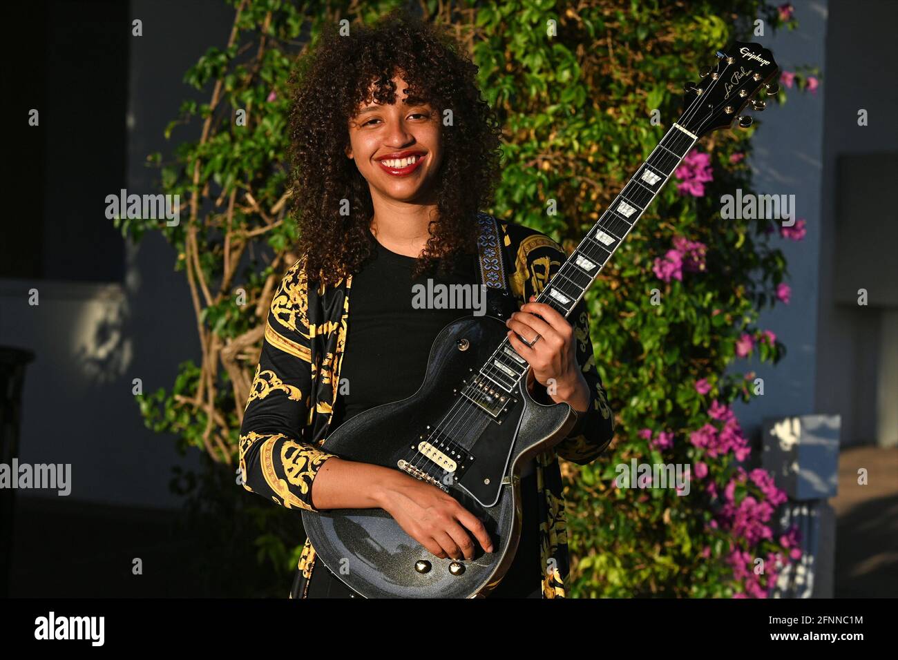 Miami - FL - 20210429 Jackie Venson poses for portraits at The Funky ...