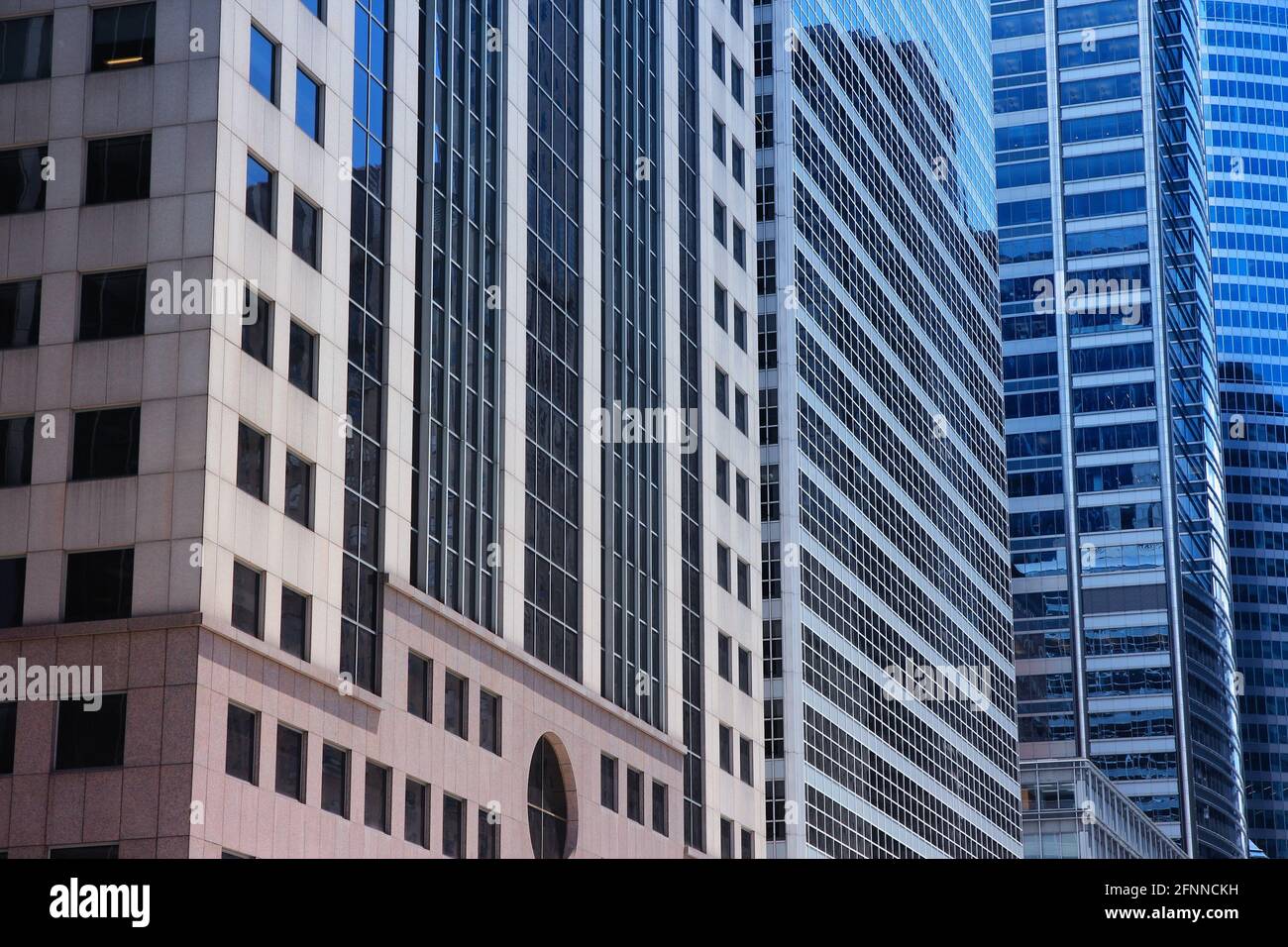 Abstract skyscraper windows background. Modern architecture pattern ...