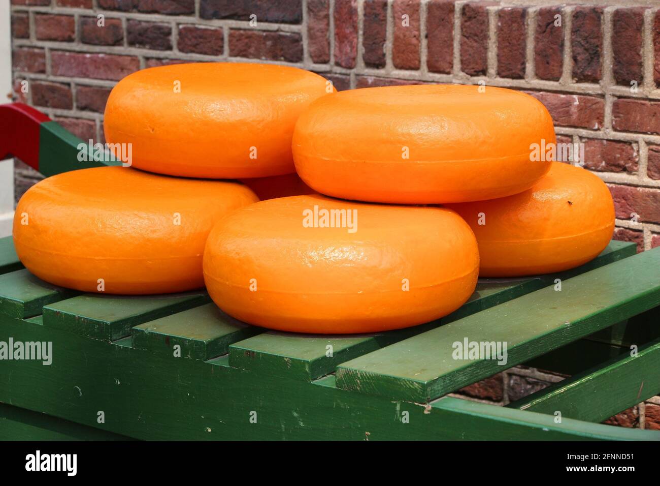 Cheese in Netherlands - Amsterdam cheese store outdoor display. Cheese ...