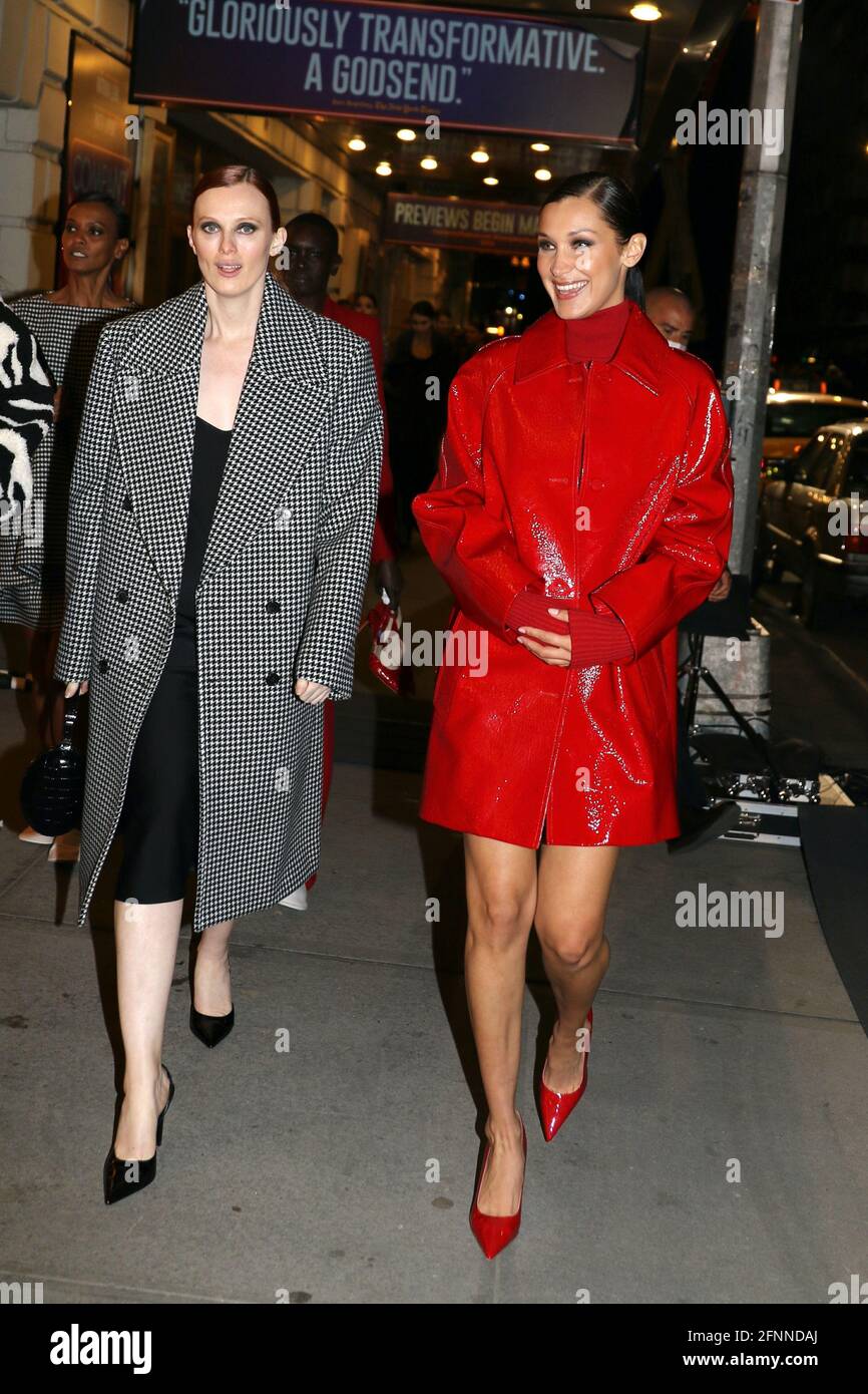 New York - NY - 20210408 Bella HadidNaomi CampbellCarolyn MurphyAshley ...