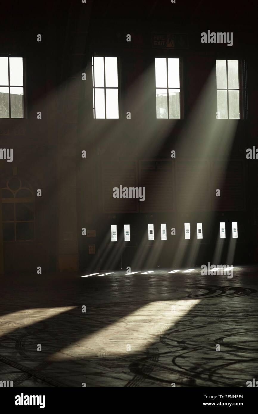 Window Sunlight Streaming Through A Bedroom