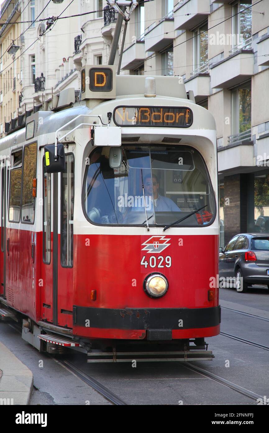Tram In Vienna High Resolution Stock Photography and Images - Alamy