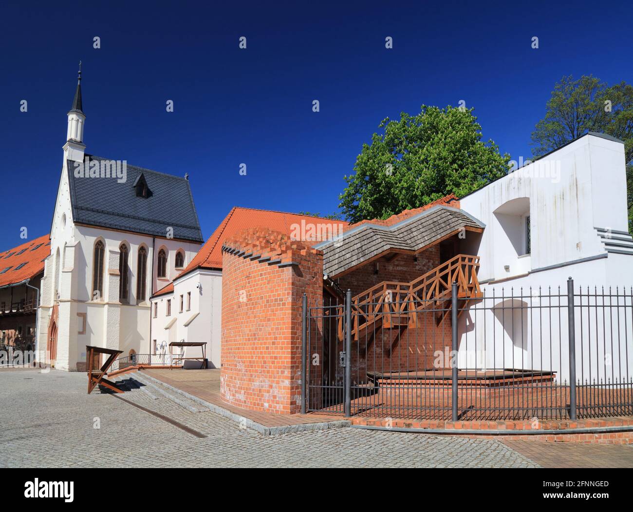 Raciborz city in Poland. Raciborz landmark - Piast dynasty medieval ...