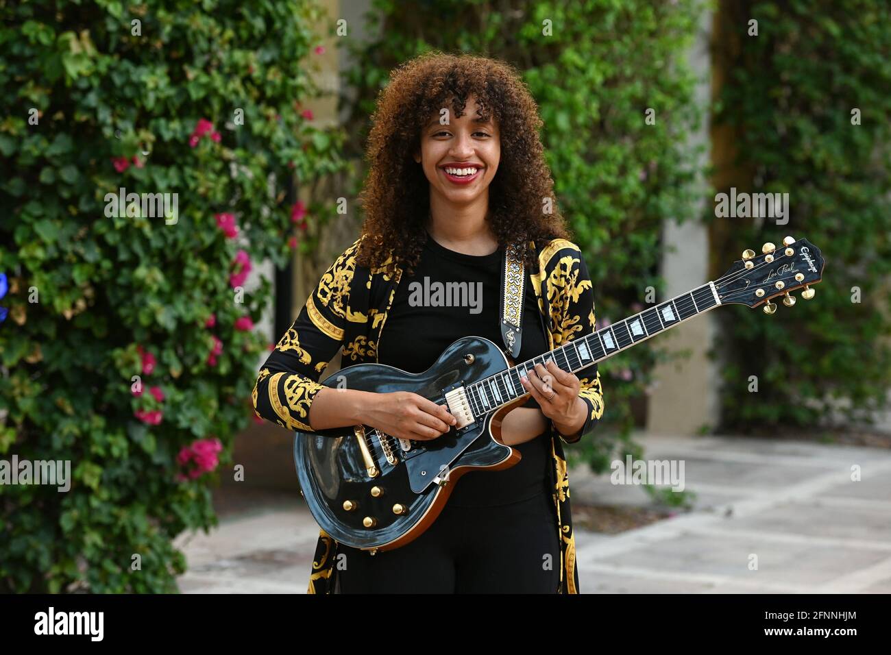 Miami - FL - 20210429 Jackie Venson poses for portraits at The Funky ...